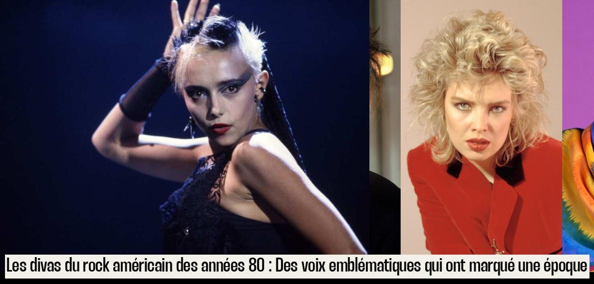 Les divas du rock américain des années 80 : Des voix emblématiques qui ...