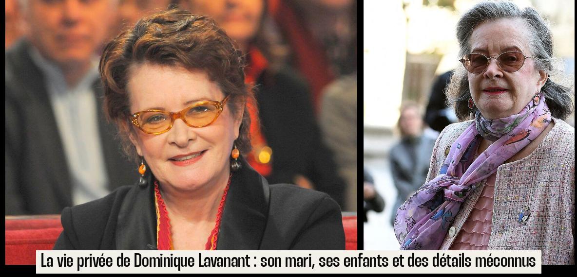 La vie privée de Dominique Lavanant : son mari, ses enfants et des ...